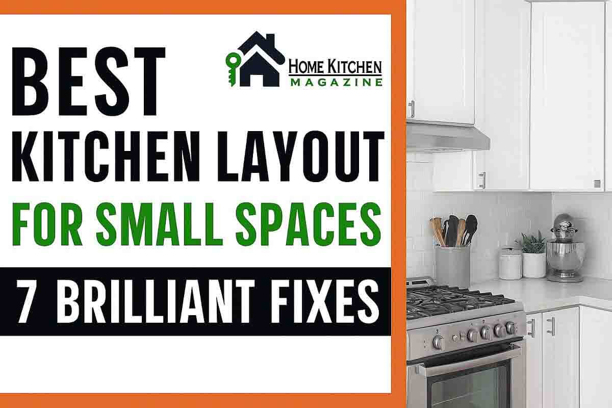 Best Kitchen Layout For Small Spaces: 7 Brilliant Fixes » 2026
