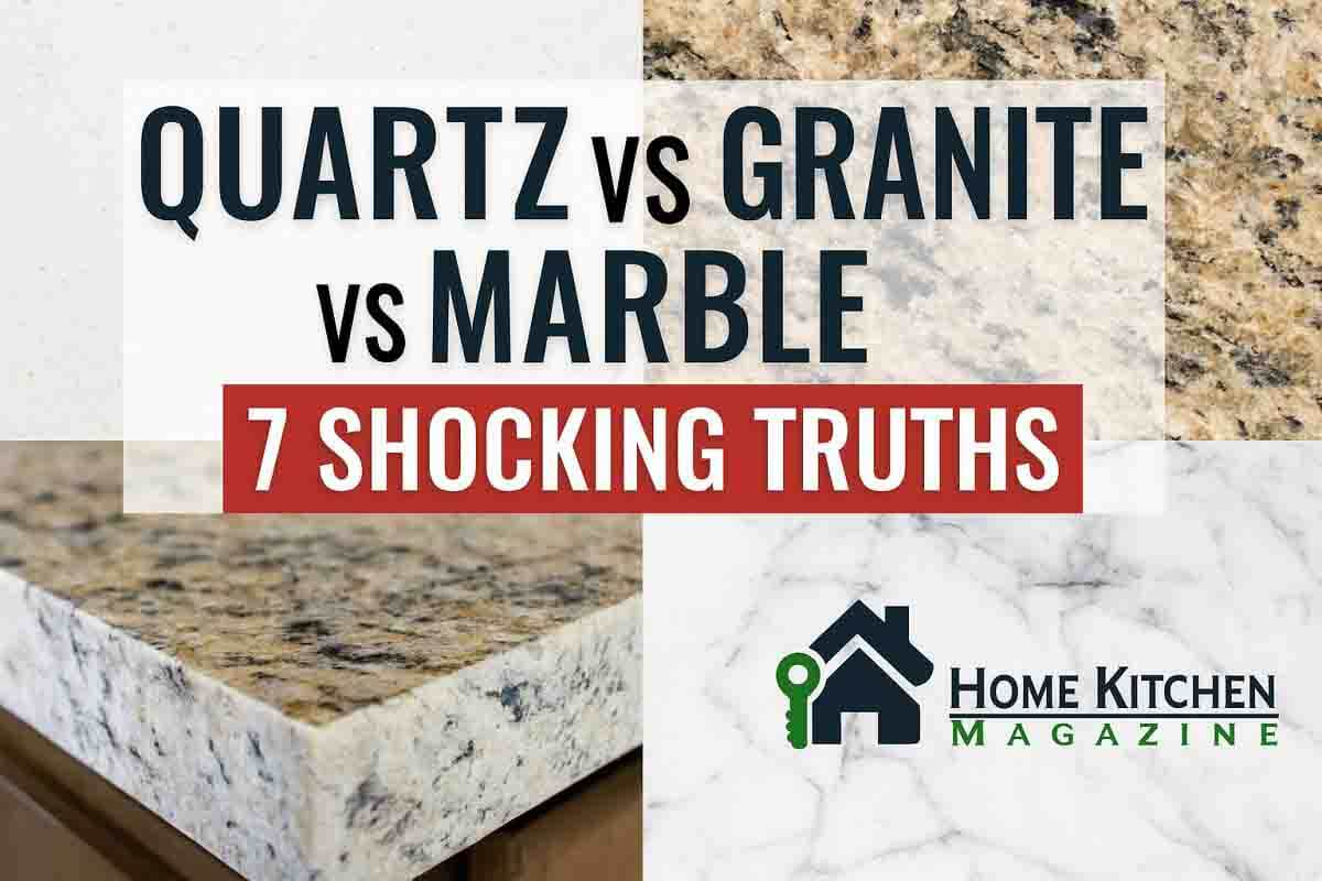 Quartz Vs Granite Vs Marble Countertops: 7 Shocking Truths » Home ...
