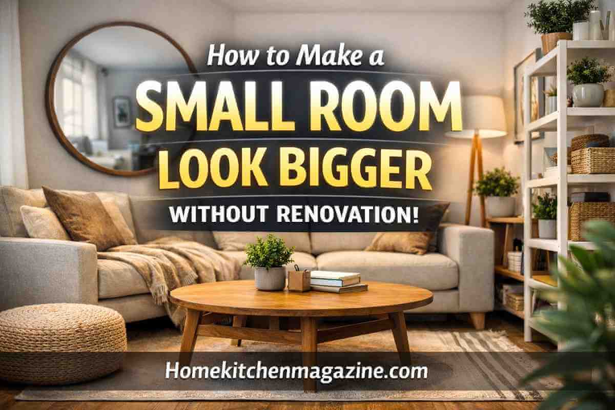 How To Make A Small Room Look Bigger Without Renovation » Home Kitchen ...